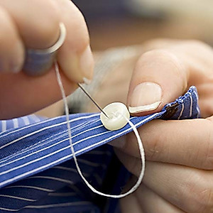 20 pcs. Large Eye Hand Sewing Needles - 1.5 inch Long in Needle Storage Tube with Needle Threader