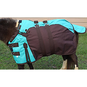 CHALLENGER 36" 1200D Miniature Weanling Donkey Pony Horse Foal Winter Blanket 51976TL
