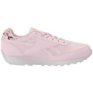Reebok Women's Rewind Run Sneaker, Pixel Pink/White/Pink Glow, 8.5