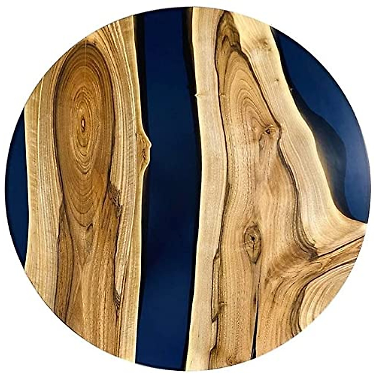 Epoxy Table, Live Edge Wooden Table, Epoxy Resin River Table, Natural Wood,Dining Table, Natural Epoxy Table, Resin Table