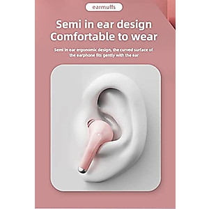 GETIFY Original LP40 Pro TWS Earphones Wireless Bluetooth 5.1 Sport Noise Reduction Headphones Touch Control 250mAH New Version (Black)