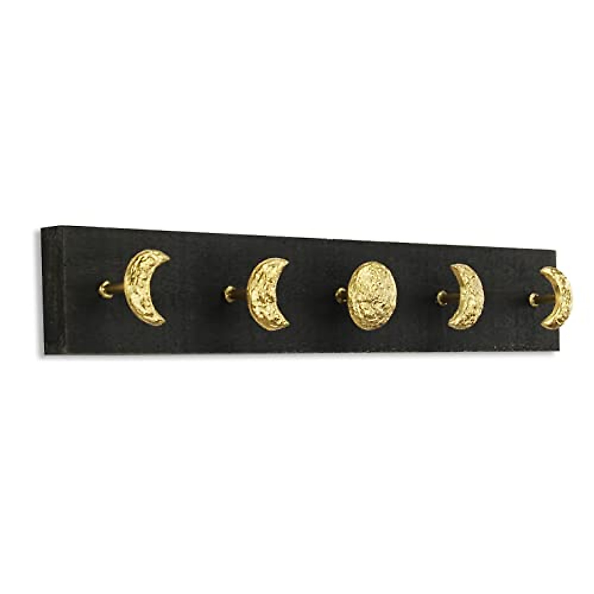 Cheung's Kalends Black Moon Phase 5 Hook Coat Hanger, Large (5771GD-L)