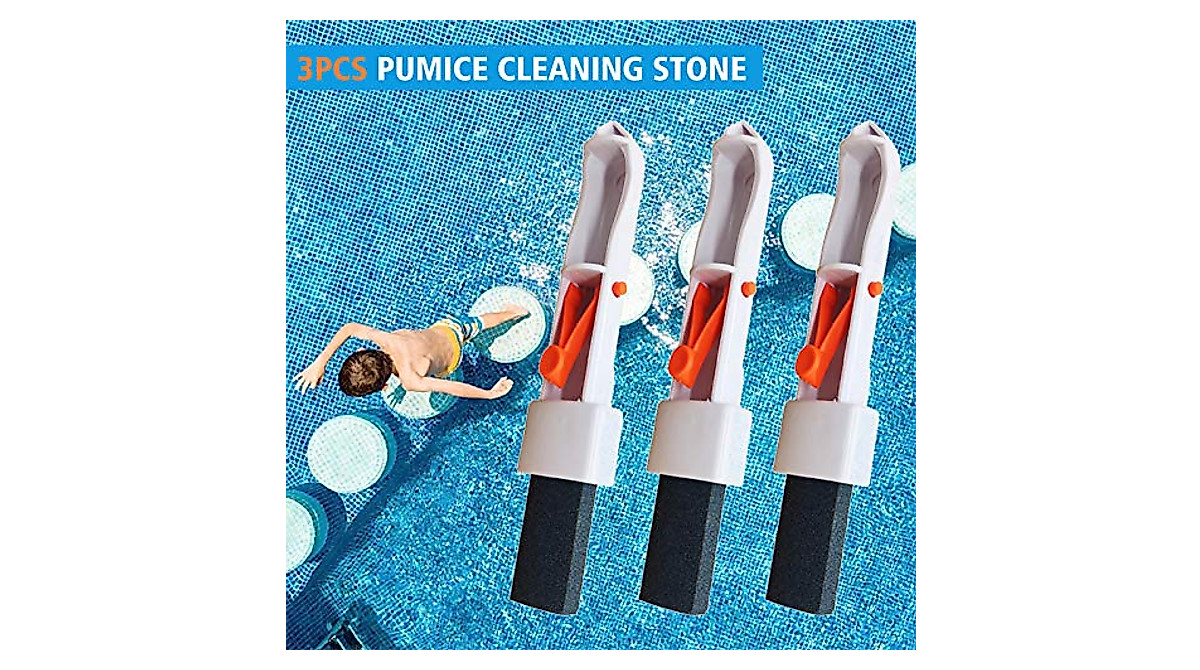 Swimming Pool Stain Remover with EZ-Clip Handle