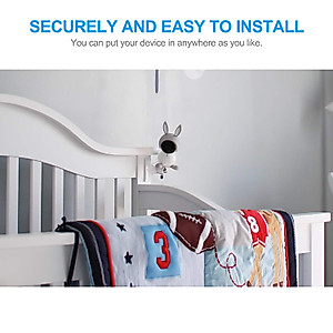 FASTSNAIL Desk Clip Clamp Mount Holder Compatible with Wyze Cam Pan, for Wyze Cam V3, for Arlo, for Arlo pro, for Arlo Baby Monitor and Other Cam with Same Interface