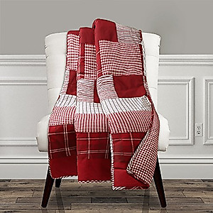 Greenville Throw Red
