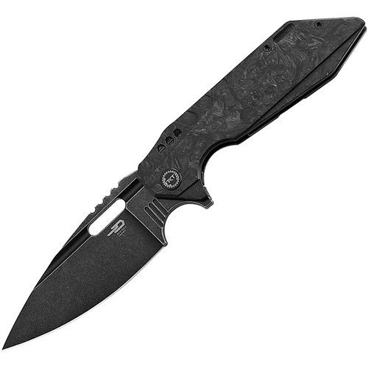 BESTECH KNIVES BT1910D Shodan Framelock CF Black