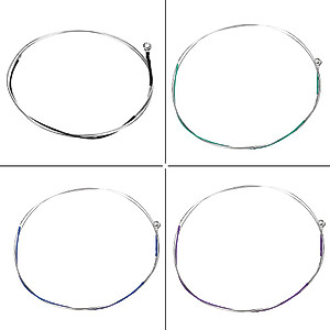 Viola String 4pcs Set V70 Viola Strings Set Reinforced Nickle String for Viola Replacement Part