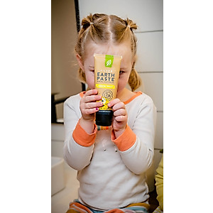 Redmond Earthpaste with Silver - Natural Non-Fluoride Toothpaste, 4 Ounce Tube (Lemon Twist)