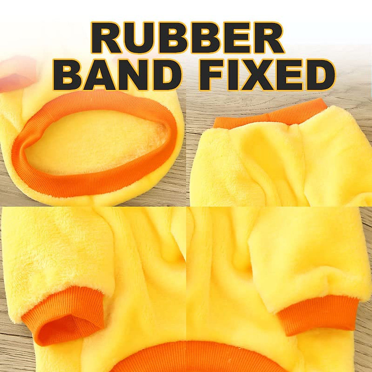 Puppy Dog Clothes Winter Sweater Warm, Flannel Velvet Pet Cat Cute Fruit Fleece Teddy Bichon Pomeranian Small Dog, Ideal Gift for Pet on Christmas (Large, Orange)