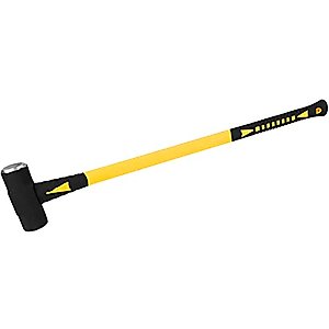 Performance Tool M7103 8-Pound Sledge Hammer With Fiberglass Handle