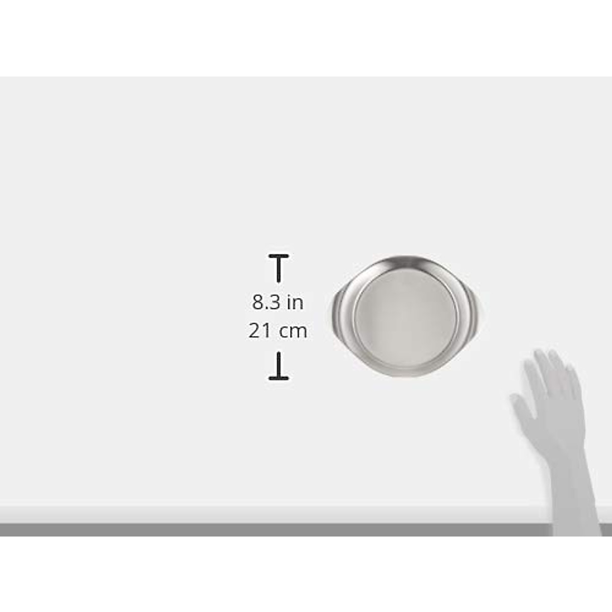Sori Yanagi 25cm stainless steel plate (Japan Import)
