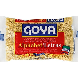 Goya Alphabet Pasta, 7 Ounce