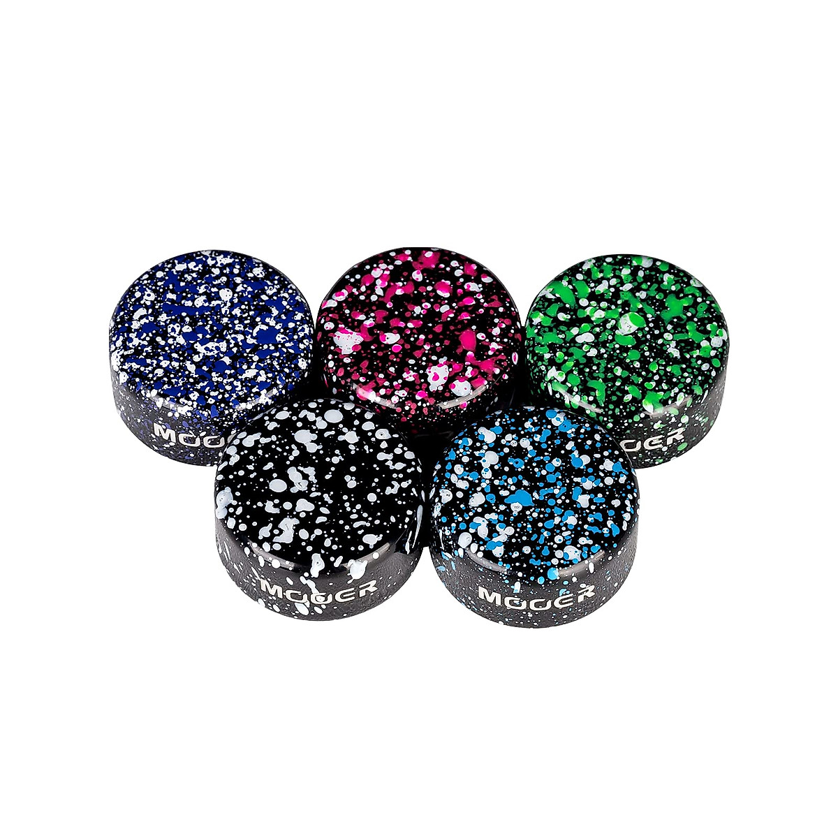 MOOER Metal Crush FT-MRB05 Universe Series Colorful Metal Footswich Toppers for Guitar Effects Pedal, Bass Effects Pedal