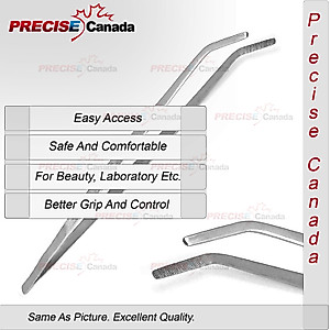 Precise Canada: 24" Mega Long Tweezer Curved Tip Stainless Steel