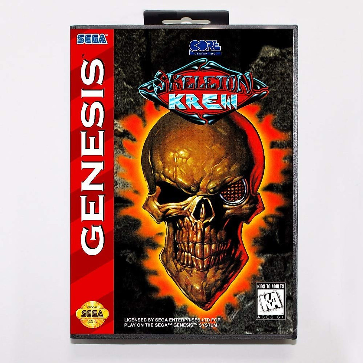 Skeleton Krew Game Cartridge 16 Bit Md Game Card With Retail Box For Sega Mega Drive For Genesis