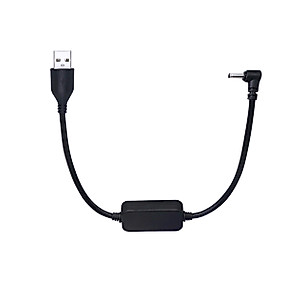 SinLoon 11.8" USB 5V to DC 12V Converter Step Up Voltage Converter Power Cable, for Camera/Tablet/Bluetooth Speakers and More 5v Devices.(3.5 x 1.35mm)