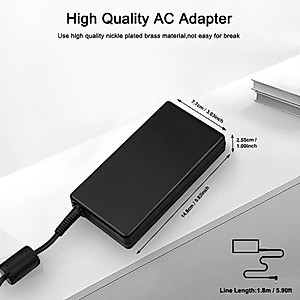 FLGAN OEM 200W 20V 10A Charger for MSI MS-17L5 ms-1584 MSI Creator M16 B13 B13VF CreatorPro M16 B13VI MSI Katana 15 B12VGK B12VFK B12VEK B13VEK B13VFK B13VGK Laptop a21-200p2b adp-200jb f power supply