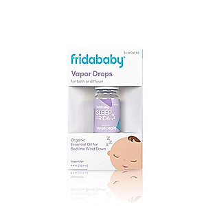FridaBaby Natural Sleep Vapor Bath Drops for Bedtime Wind Down by Frida Baby, White