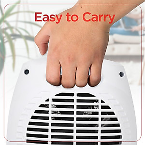 BLACK+DECKER Portable Space Heater, 1500W Small Space Heater with Overheat Protection for Indoor Use