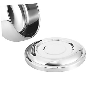 FRCOLOR Lather Bowl Shaving Soap Container Shaving Soap Bowl Shaving Bowl Container with Lid Shaving Mug with Lid Stainless Steel Containers with Lids Men Soap Wooden Travel Shaving Cream