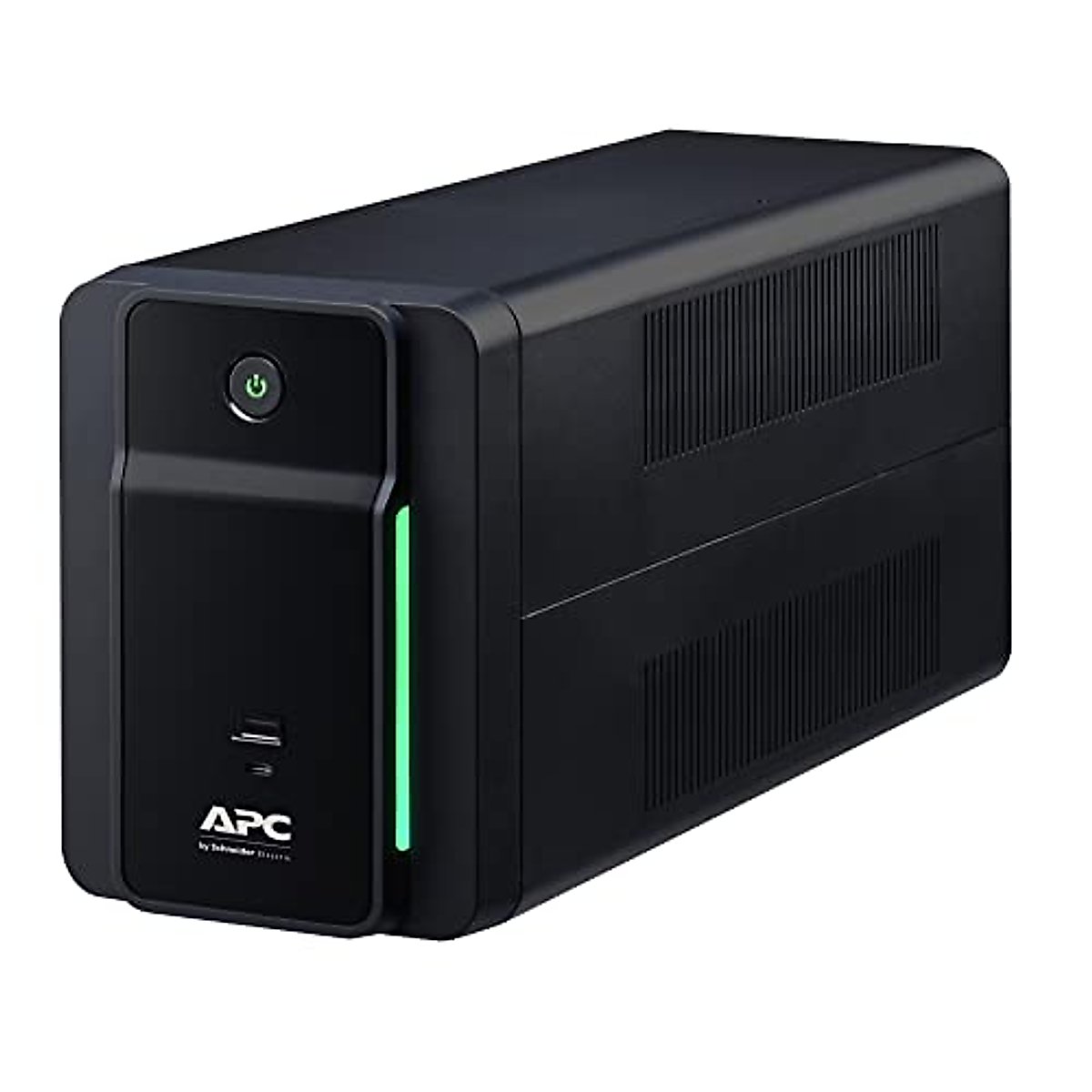APC UPS 950VA Line Interactive UPS Battery Backup, BVK950M2 Backup Battery with AVR, 2 USB Charging Ports (Type C/Type A), Back-UPS Uninterruptible Power Supply, Black
