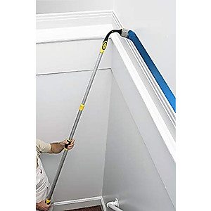 Richard 80833 Goose Neck Angular Paint Brush with Flexible Soft Grip Handle, 2-1/2"