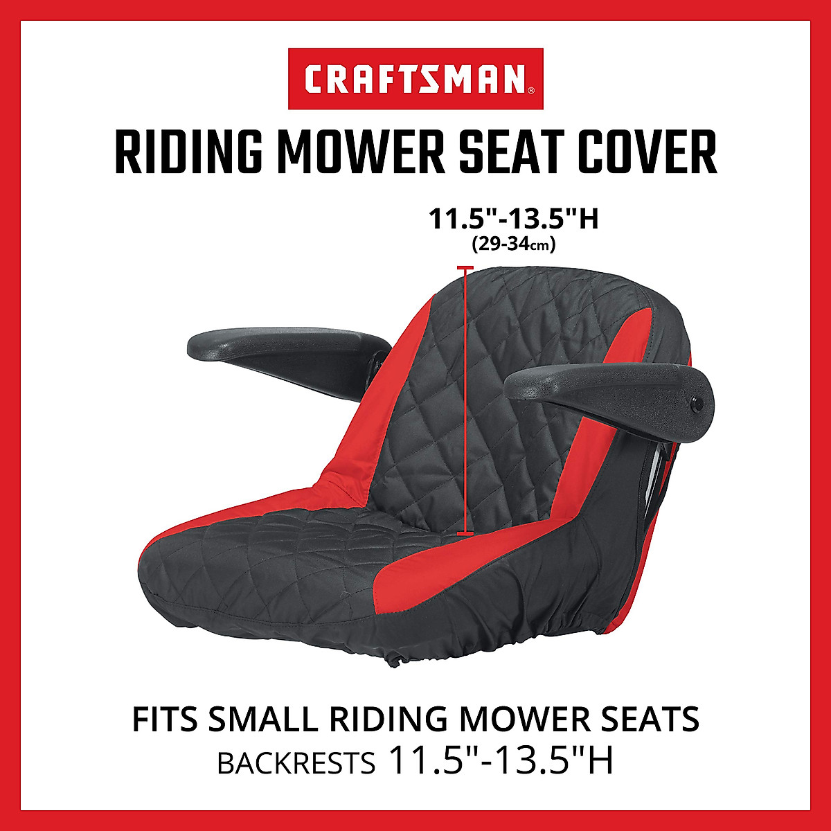 CRAFTSMAN Riding Mower Seat Cover, Small