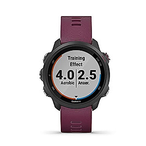 Garmin Forerunner 245, GPS Running Smartwatch with Advanced Dynamics, Berry