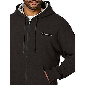 Champion Men's Zip-Up Hoodie, Powerblend, Zip-Up Hoodie Sweatshirt for Men (Reg. or Big & Tall)