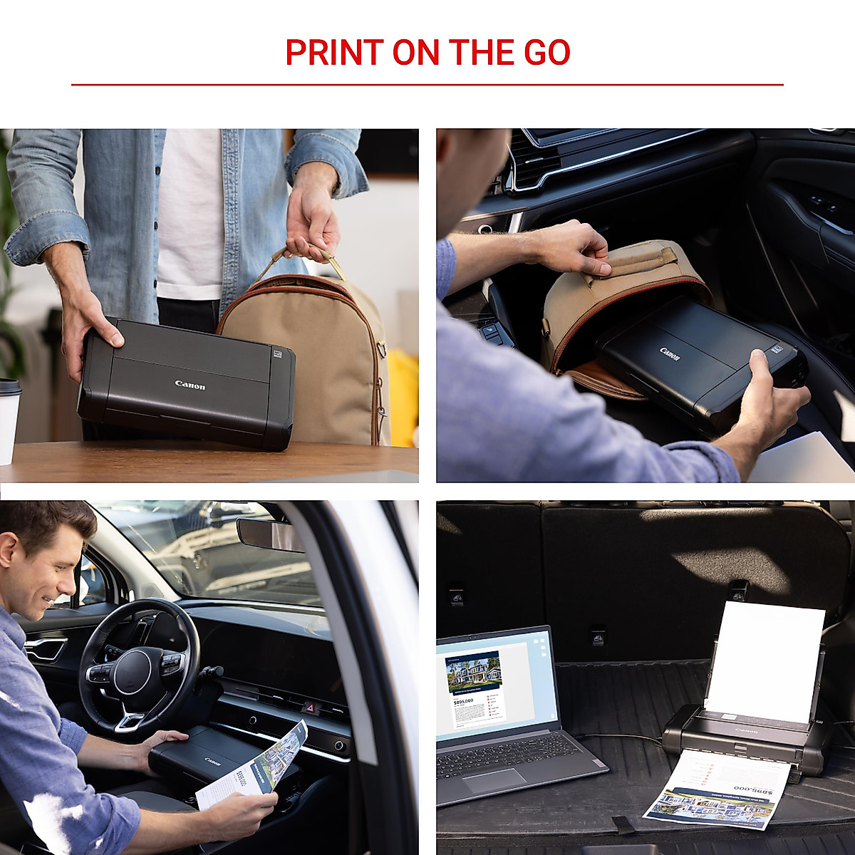 Canon Pixma TR150 Wireless Mobile Printer with Airprint and Cloud Compatible, Black