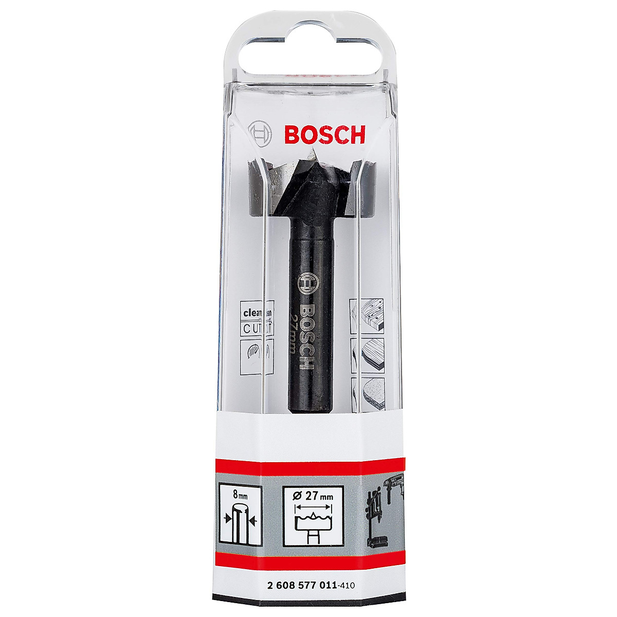 Bosch 2608577011 drill toothed 27mm Forstner Bits