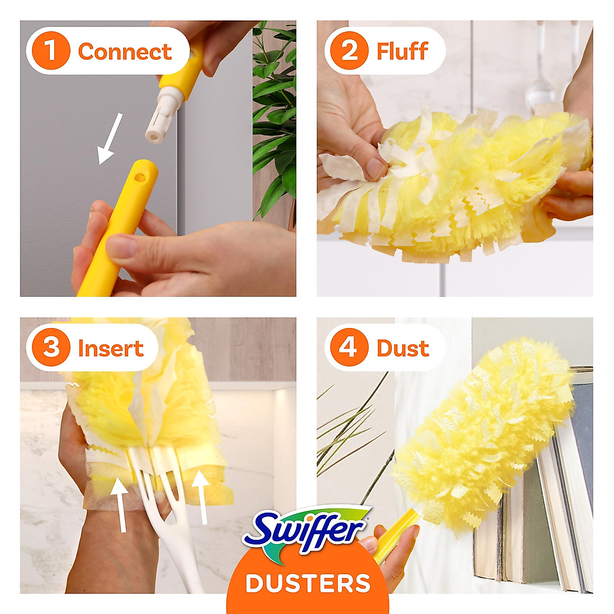 Swiffer Heavy Duty Refills, Ceiling Fan Duster, 11 Count