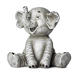 Roman Inc. 8.6" High Elephant Garden Statue