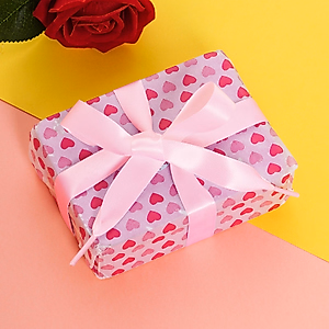 Marrywindix 2 Pairs 47" Flat Satin Ribbon Shoelaces Pink Silk Shoestrings Wide Shoe Laces for Sneakers Skate Shoes Boots Sport Shoes