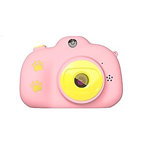 #Nktx4G 2 0-Inch Cartoon Digital Camera Hd 1080P Anti-Fall Front and Rear Dual Head Camera Children's Photo Toy Birthday Gift