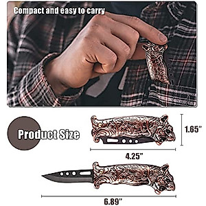 Relquatty Jet Torch Lighter, Windproof Lighter Tiger Cool Design for Gift, Exquisite Packaging, Refillable Butane Lighters,Suitable for Festival,Birthday, Candle, Gifts for Men