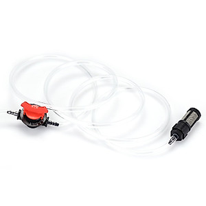 Lazmin Garden Irrigation Device Kit G3/4 Fertilizer Injector + Switch + Filter + Water Tube for Liquid Fertilizer Injection Through drip Irrigation System