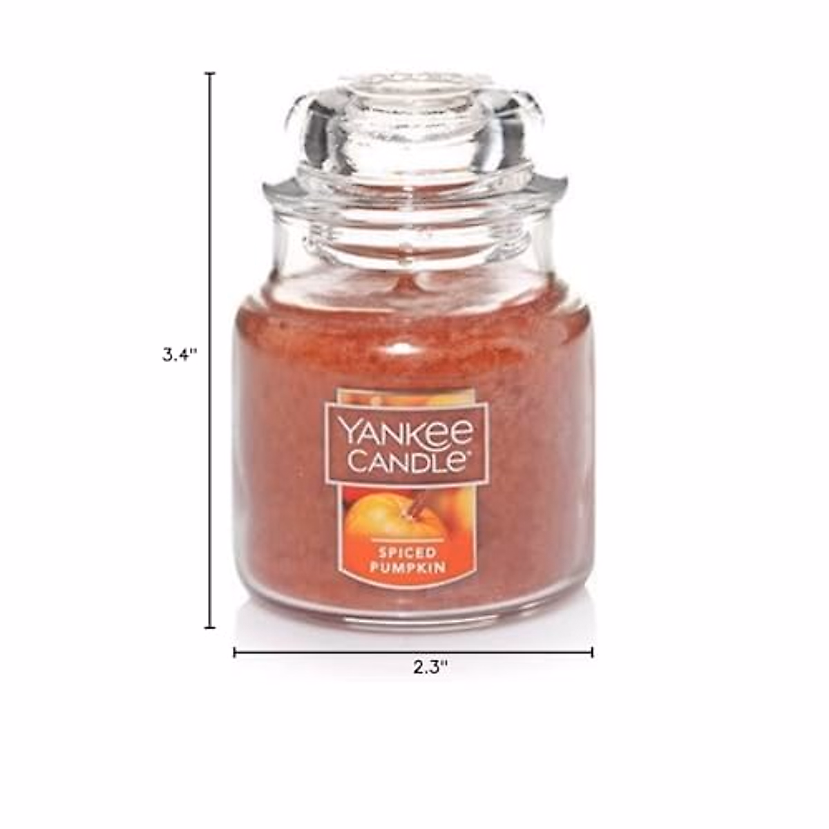 Spiced Pumpkin 3.7 Ounces Small Jar Candle