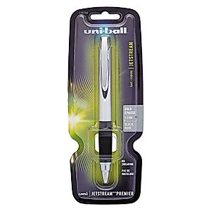 uni-ball® Jetstream Premier Roller Ball Pen,Black, Sold as 1 Each