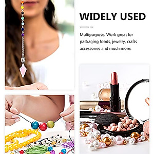 Mini Sealing Bags 500pcs Colored Sealed Bags Small Plastic Pouches Resealable Jewelry Storage Cases Candy Gift Card Zipper Baggies Pill Pouch for Necklace Photos Keys Coins