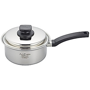 Vitacraft 8545 Arizona Single Handle Pot, 6.7 inches (17 cm), Recipes Included, Silver