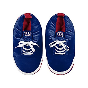 FOCO New York Giants Plush Sneaker Slipper - Mens - Extra Large