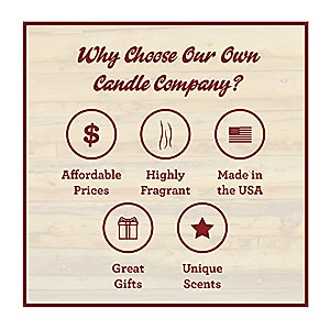 Our Own Candle Company Smell My Nuts Scented 13 oz Mason Jar Candle - Made in The USA