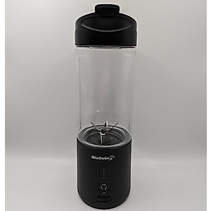 Black Portable Blender, 1-pack, 530 ml (17.90oz)