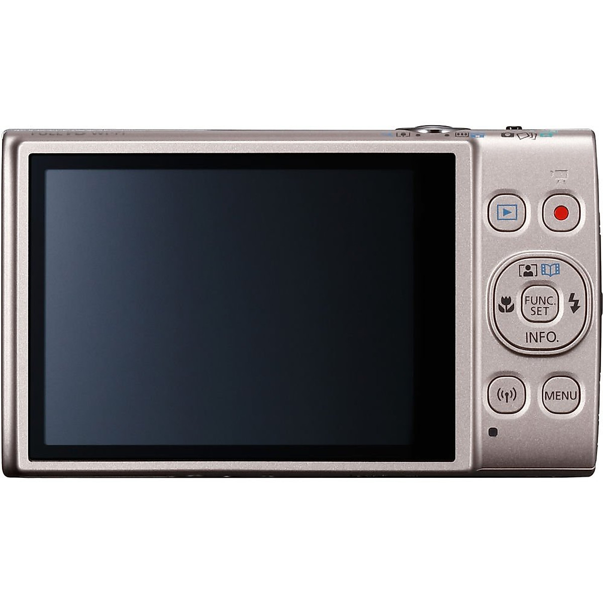 Canon PowerShot ELPH 360 HS Digital Camera (Silver) (1078C001) + 64GB Memory Card + NB11L Battery + Case + Charger + Card Reader + Corel Photo Software + HDMI Cable + Flex Tripod + More (Renewed)