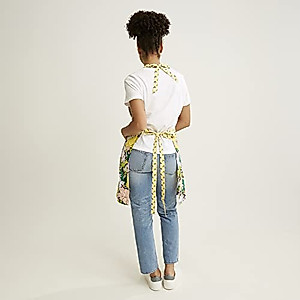Vera Bradley Women's Lightweight Cotton Apron, Bloom Boom - Recycled Cotton, One Size