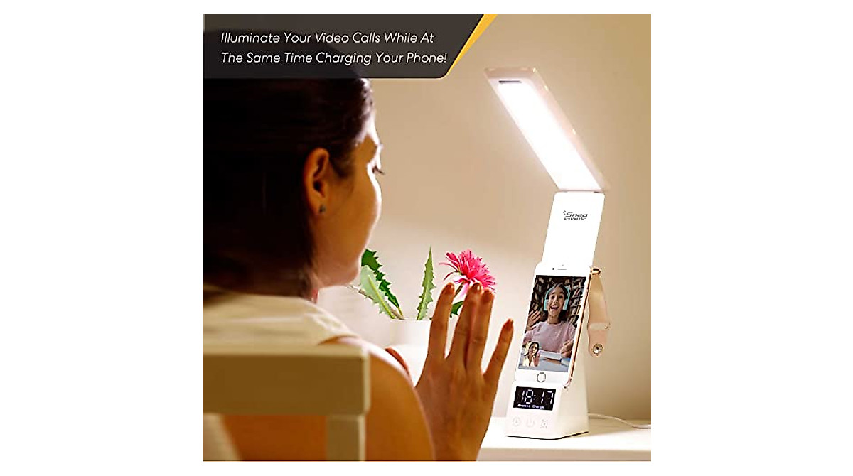 3-in-1 Fast Wireless Charging LED Lamp for Apple Products