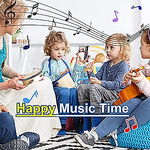 Toddler Educational & Musical Percussion for Kids & Children Instruments Set 14 Pcs, Wooden Percussion Instruments Toys, Baby Rhythm Music Education Toys Set for Preschool Educational Early Learning