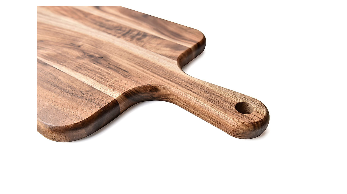 Acacia Wood Cutting Board & Utensil Set - Durable Kitchen Tools