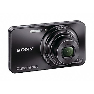 Sony Cyber-Shot DSC-W570 16.1 MP Digital Still Camera with Carl Zeiss Vario-Tessar 5x Wide-Angle Optical Zoom Lens and 2.7-inch LCD (Black) (OLD MODEL)